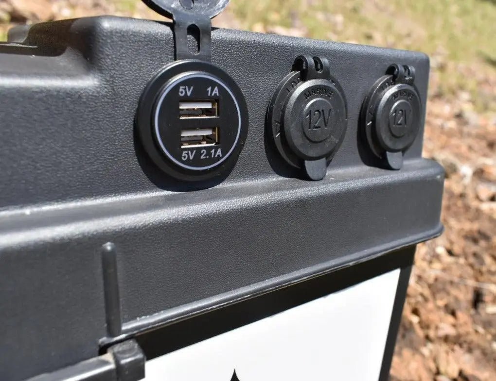 Open Cut Off-Grid Battery Box
